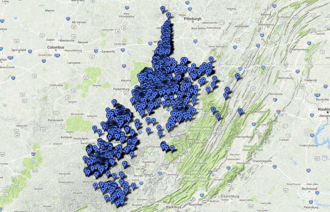 Marcellus Shale Natural Gas Wells Number More than 3,300 in W.Va ...